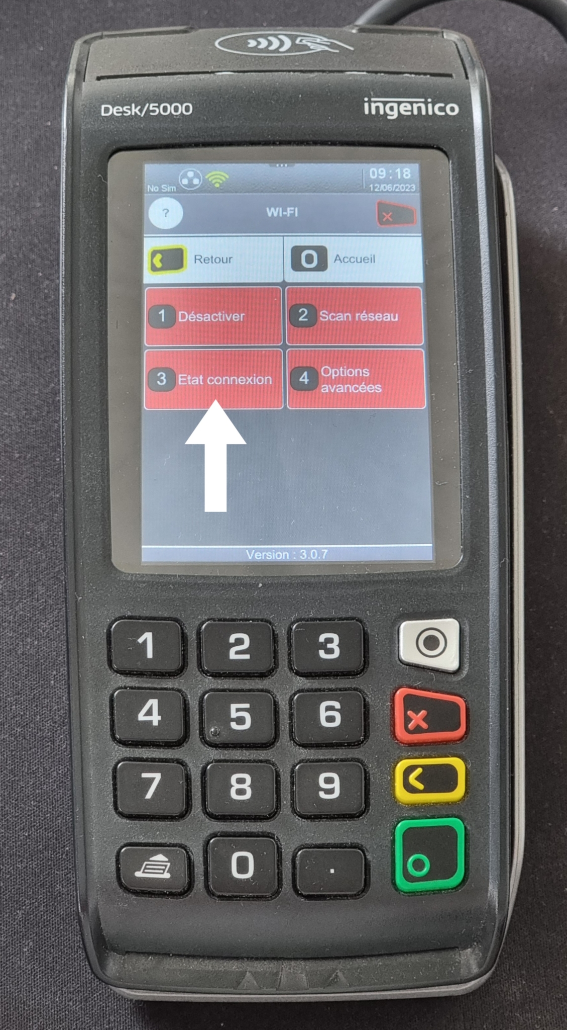 Connexion TPE-Internet – Aide – Nextore